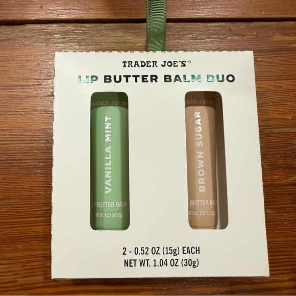 Trader Joe'S | Skincare | Trader Joes Lip Butter Balm Duo Set New In ...